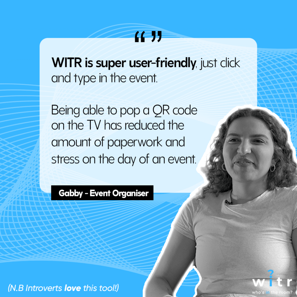 Event Networking App with QR Code Attendee List | WITR